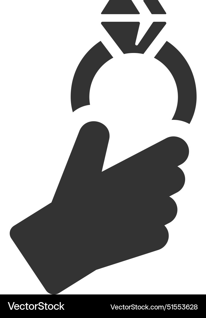 Ring proposal icon Royalty Free Vector Image - VectorStock