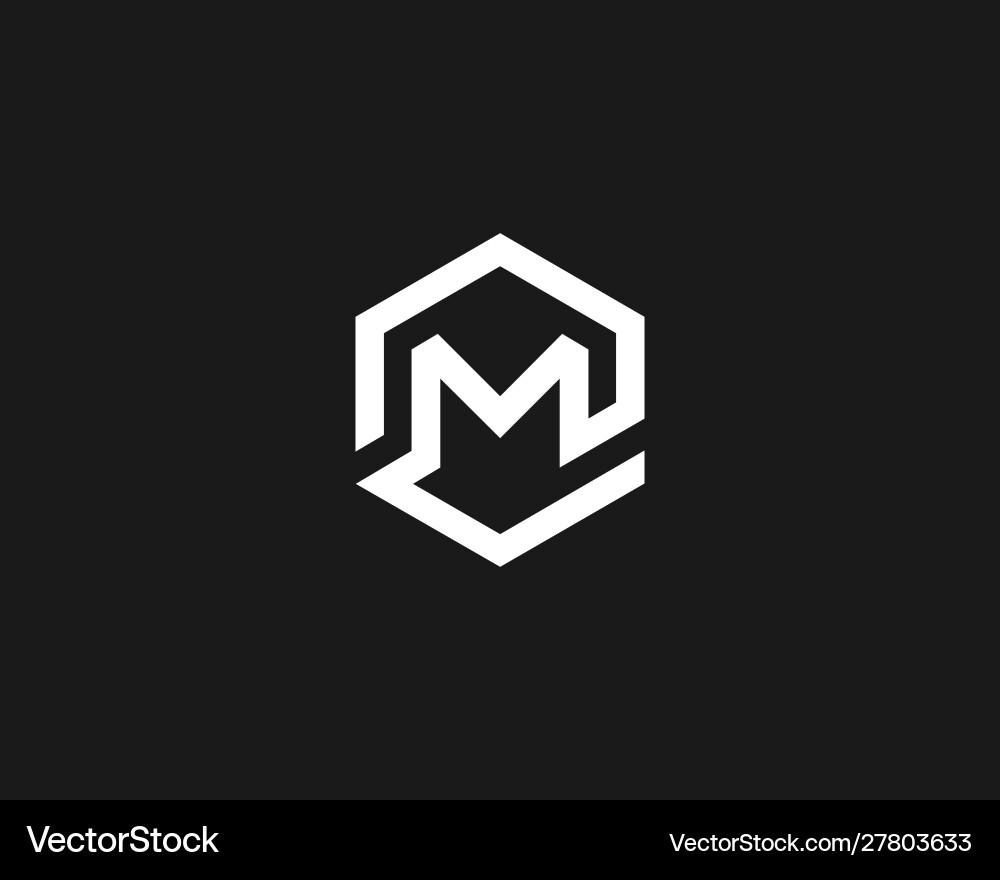 M Stylish Letters Vector Images (over 7,500)