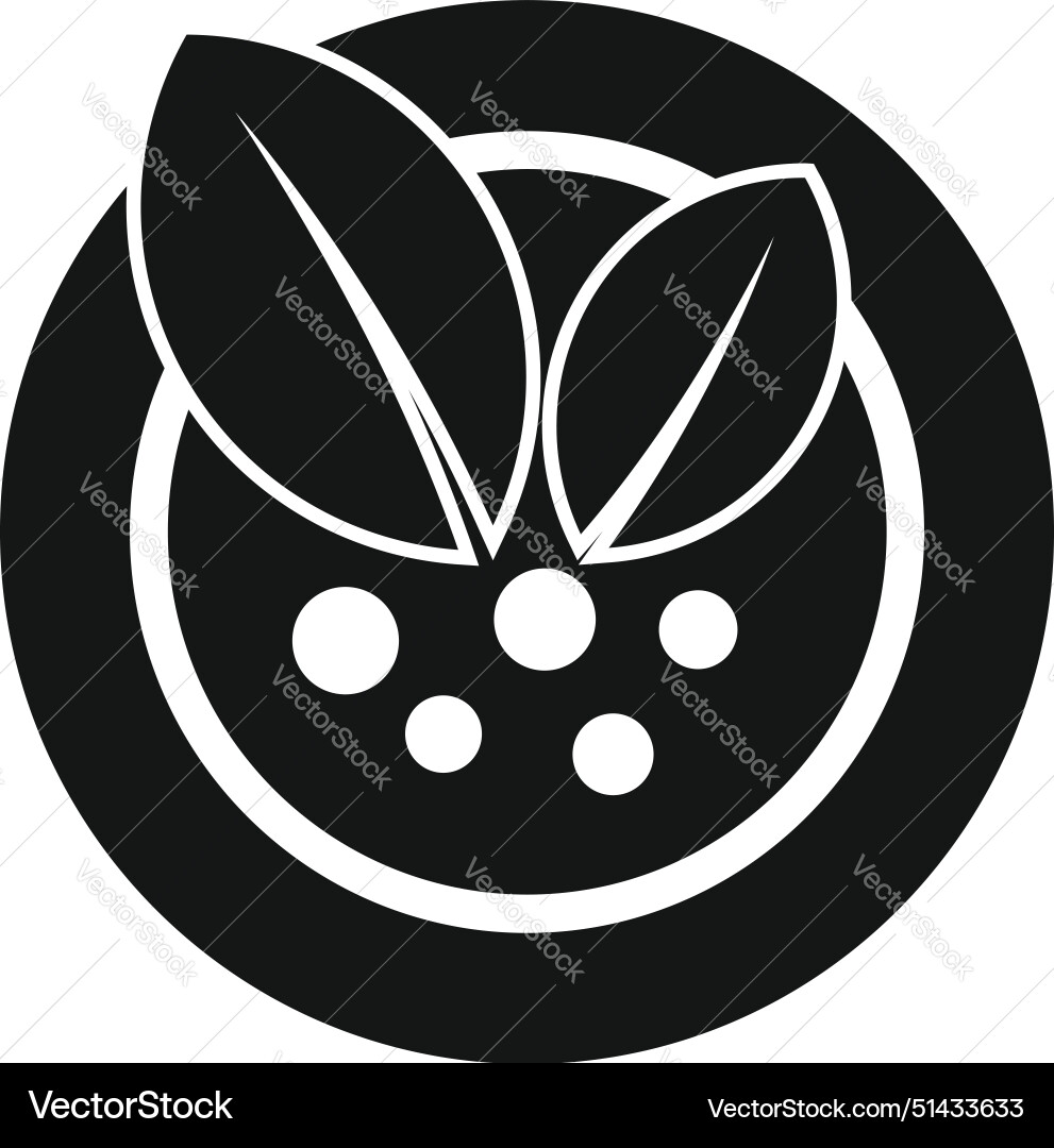 Black and white of orange Royalty Free Vector Image