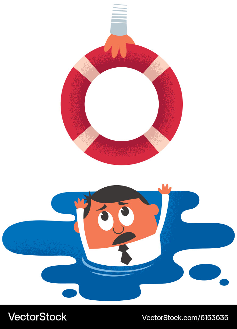 Help Royalty Free Vector Image - VectorStock