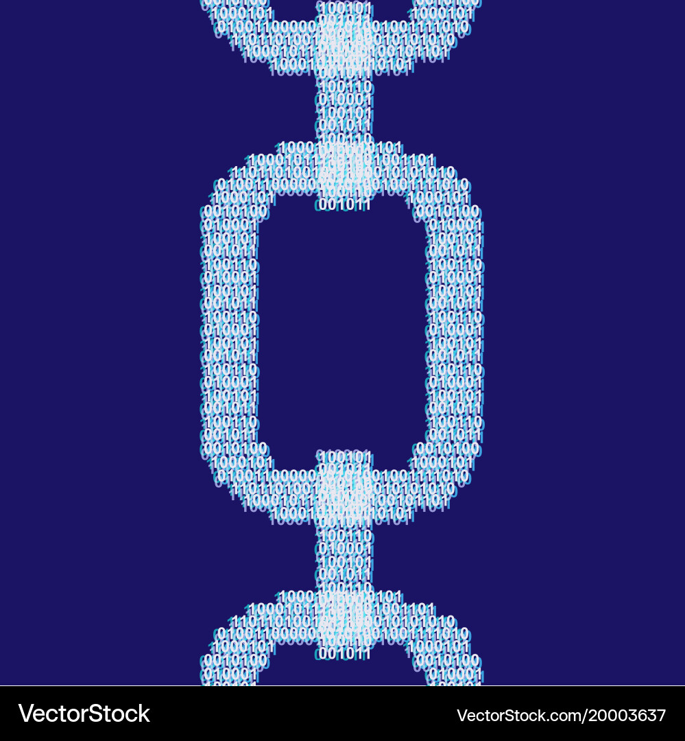 Chain link background Royalty Free Vector Image