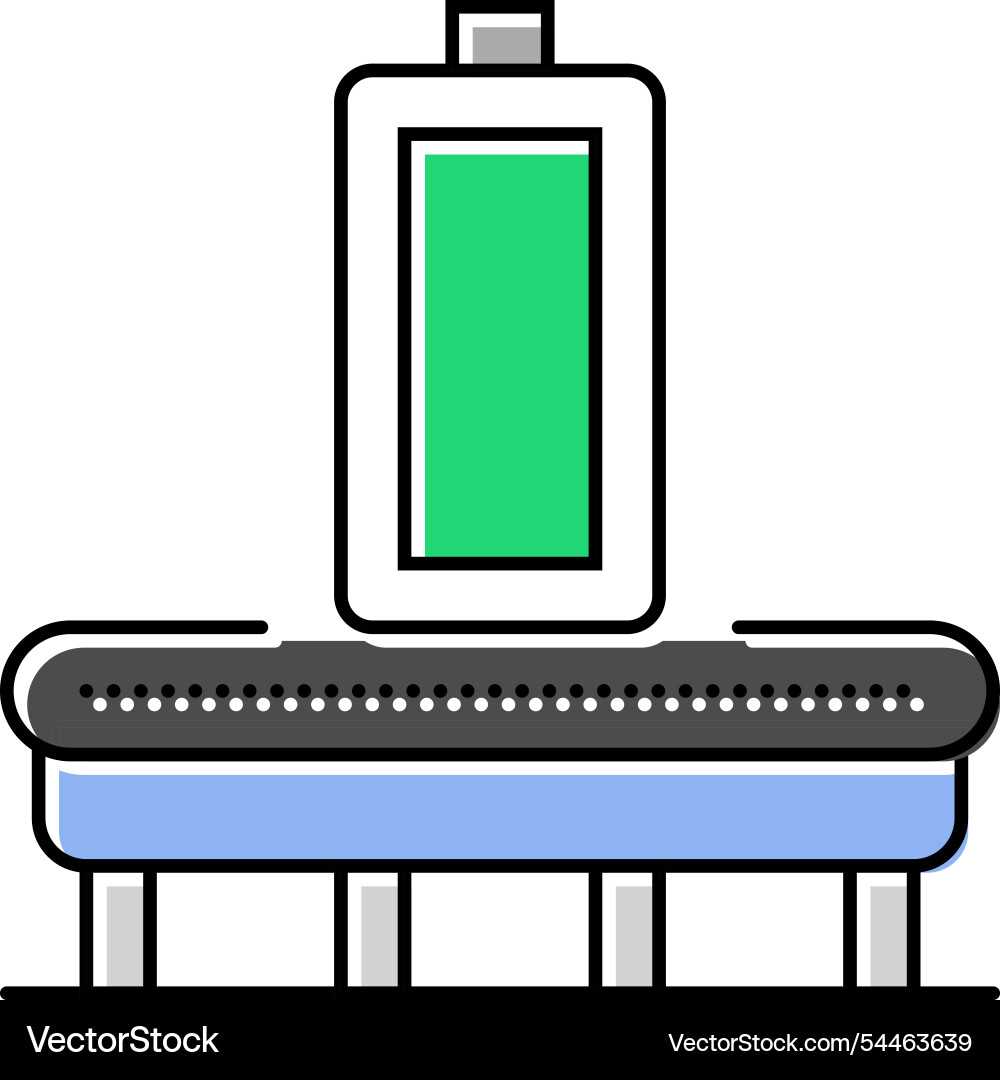 Battery manufacturing color icon Royalty Free Vector Image