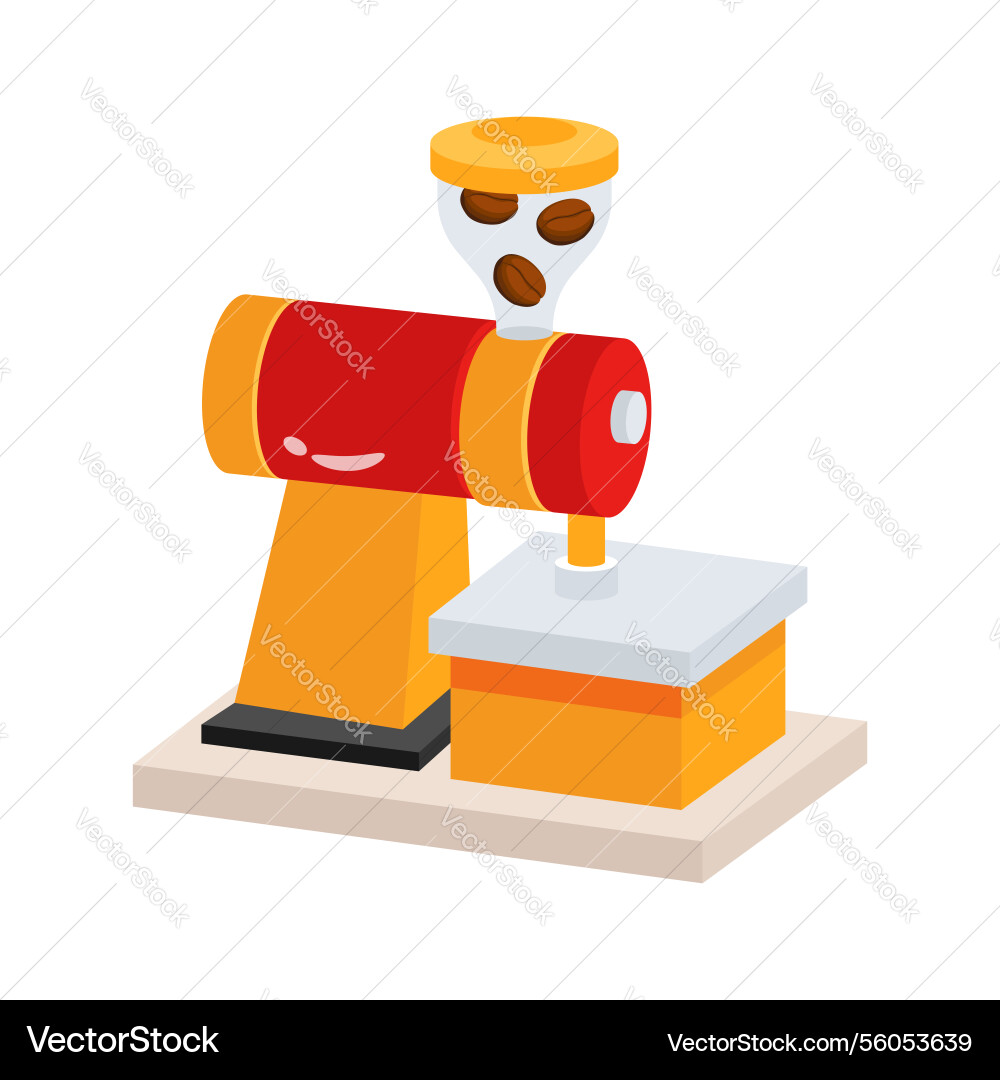 Coffee grinder Royalty Free Vector Image - VectorStock