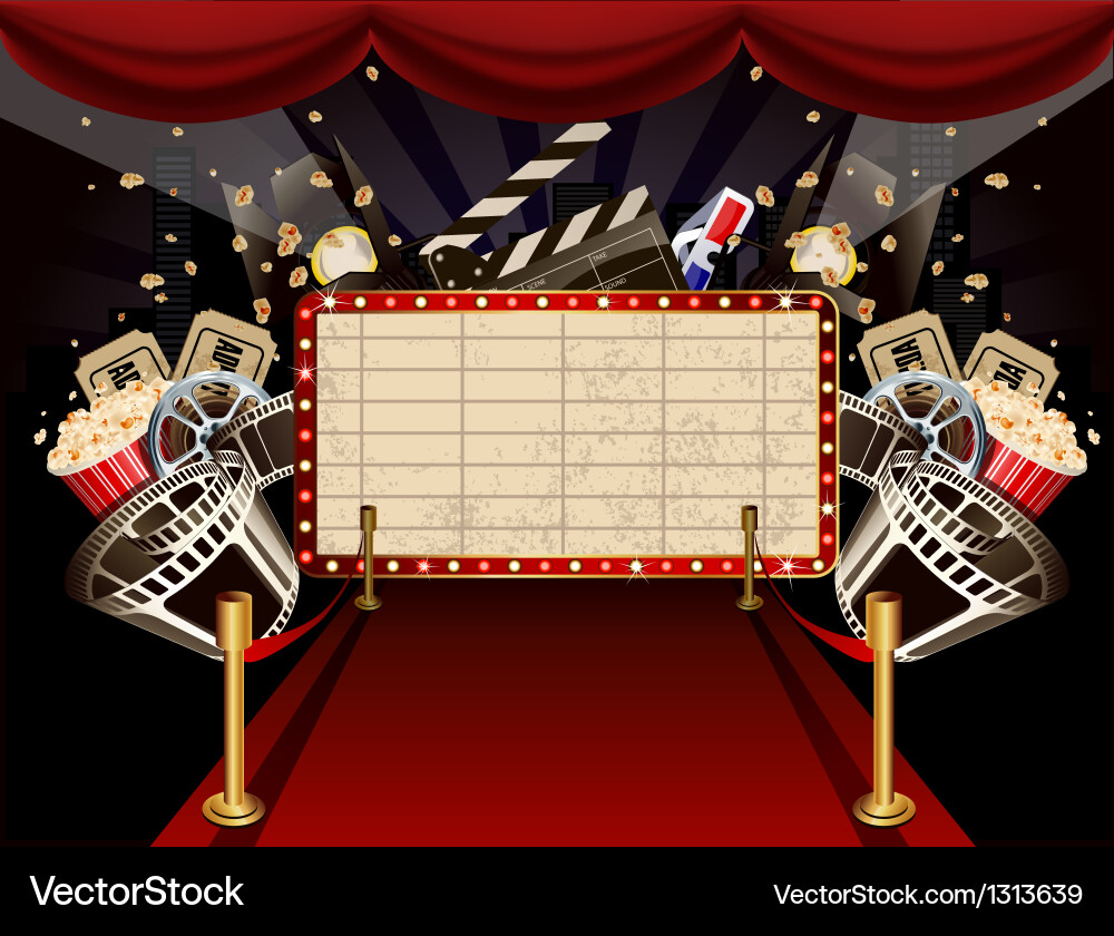 Movie Royalty Free Vector Image - VectorStock
