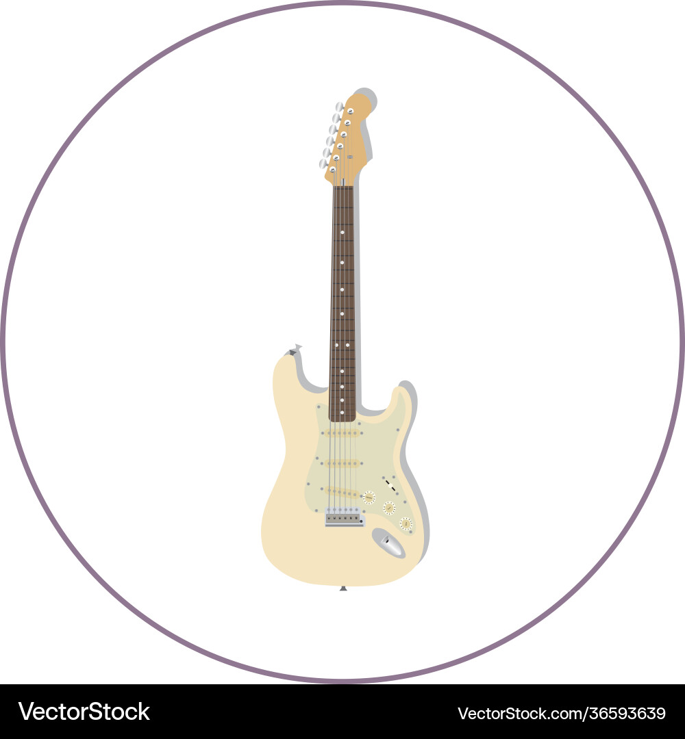 Stratocaster Royalty Free Vector Image - VectorStock
