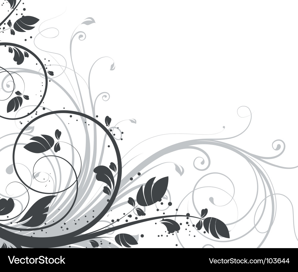 Floral Royalty Free Vector Image - VectorStock