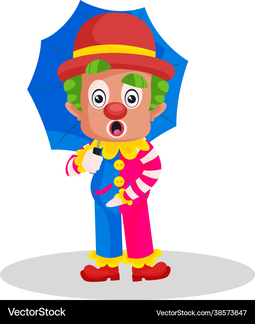 Joker cartoon character Royalty Free Vector Image