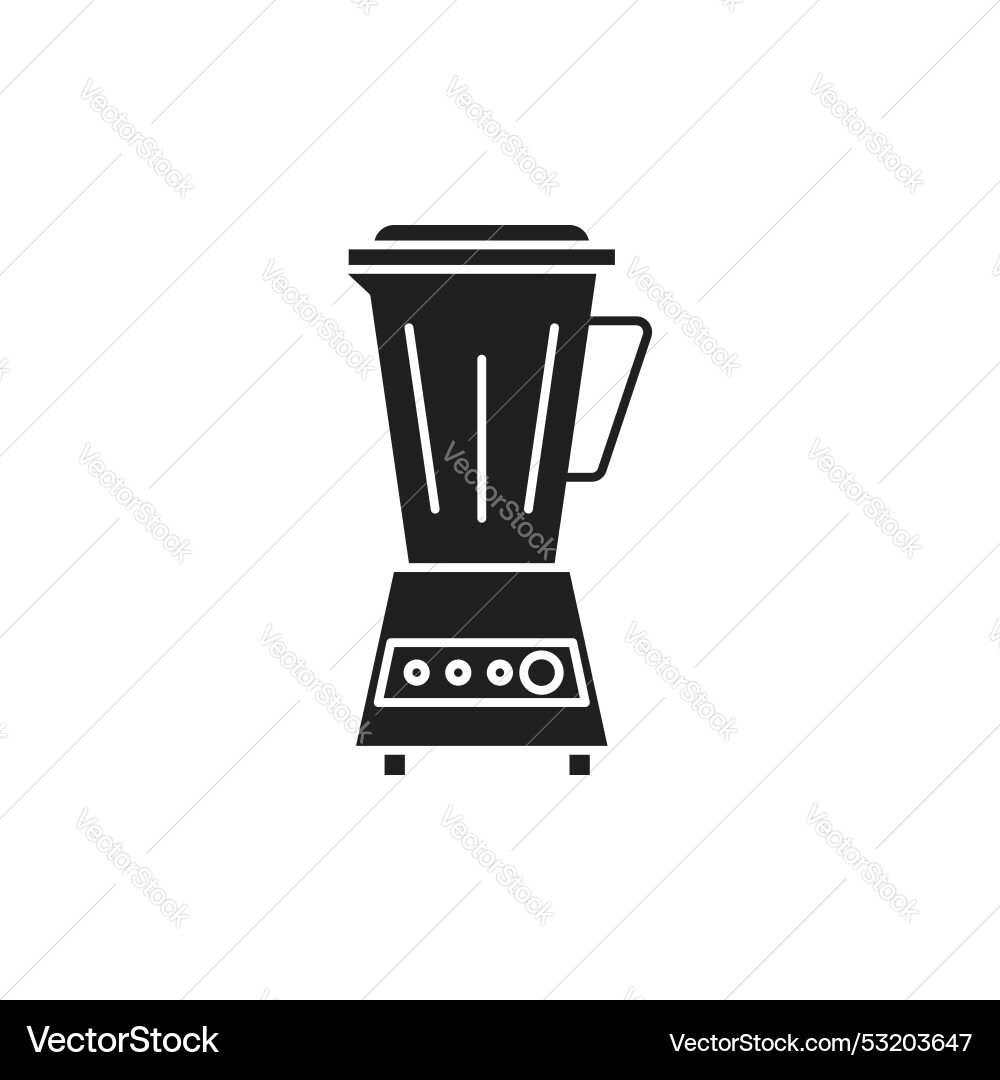 Juicer Icon Set Mixer Smoothie Mix Symbol Vektorbild