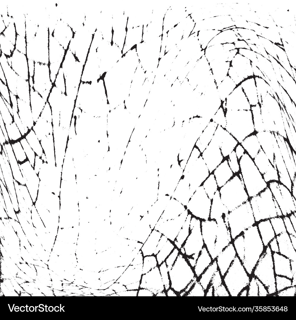 Cracked Texture Overlay Royalty Free Vector Image