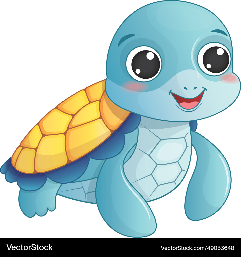 Cute Cartoon Sea Turtle Pictures