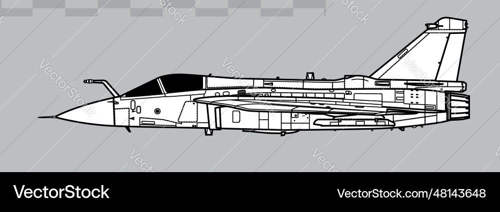 Hal lca tejas mark 1a Royalty Free Vector Image