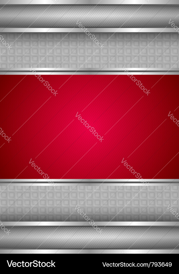 Metallic Red Texture Background Royalty Free Vector Image