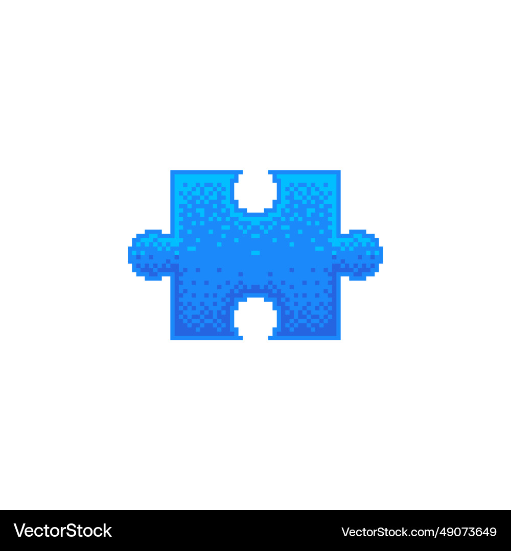 Puzzle logo icon Royalty Free Vector Image - VectorStock