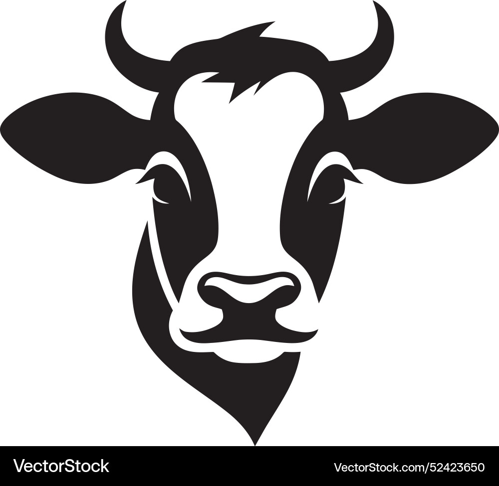 Gentle cow seriesartistic elements Royalty Free Vector Image