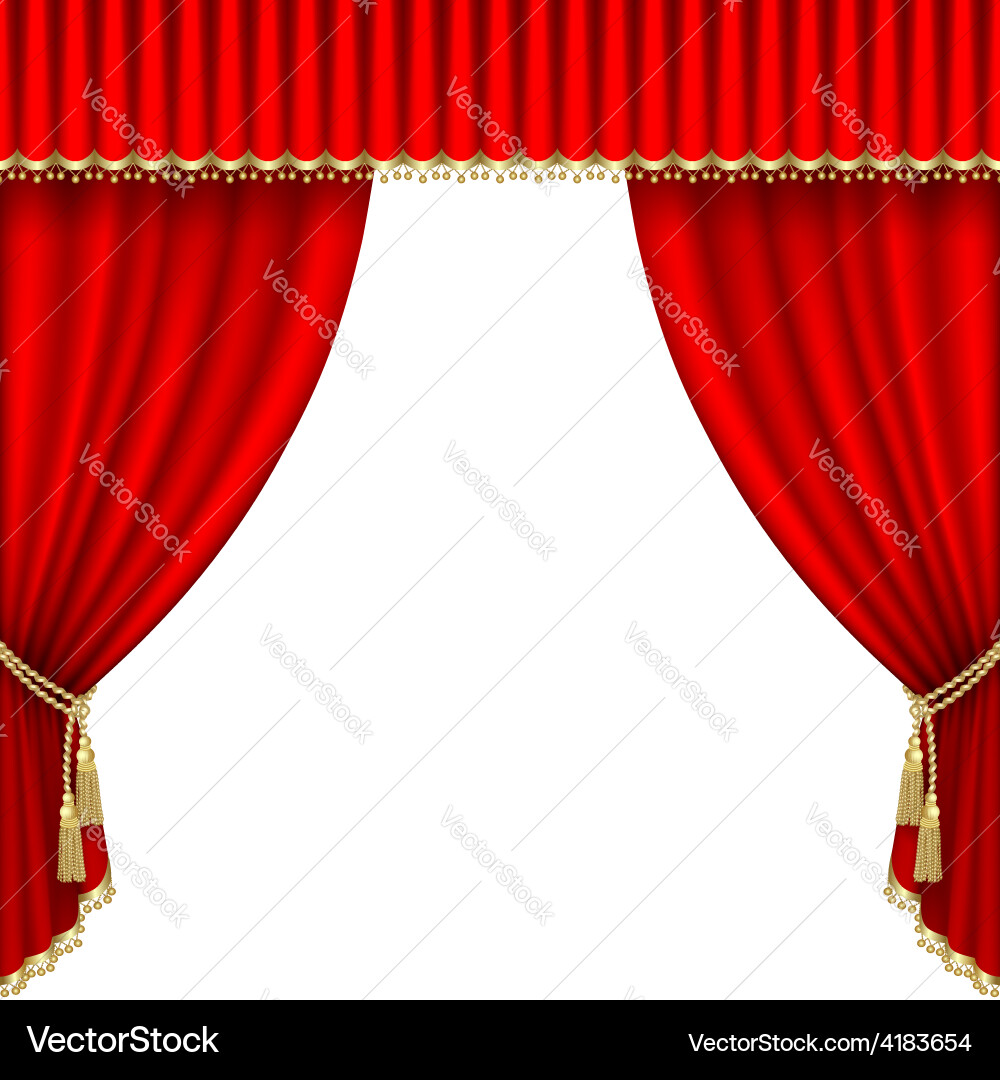 Theater stage Royalty Free Vector Image - VectorStock