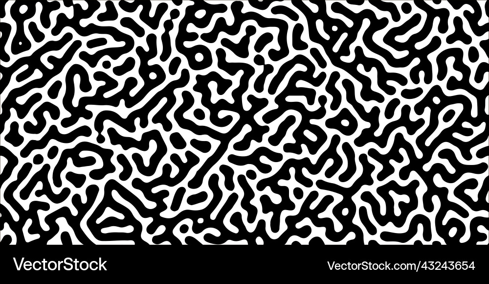 Turing Reaction Diffusionseamless Pattern Vector Image