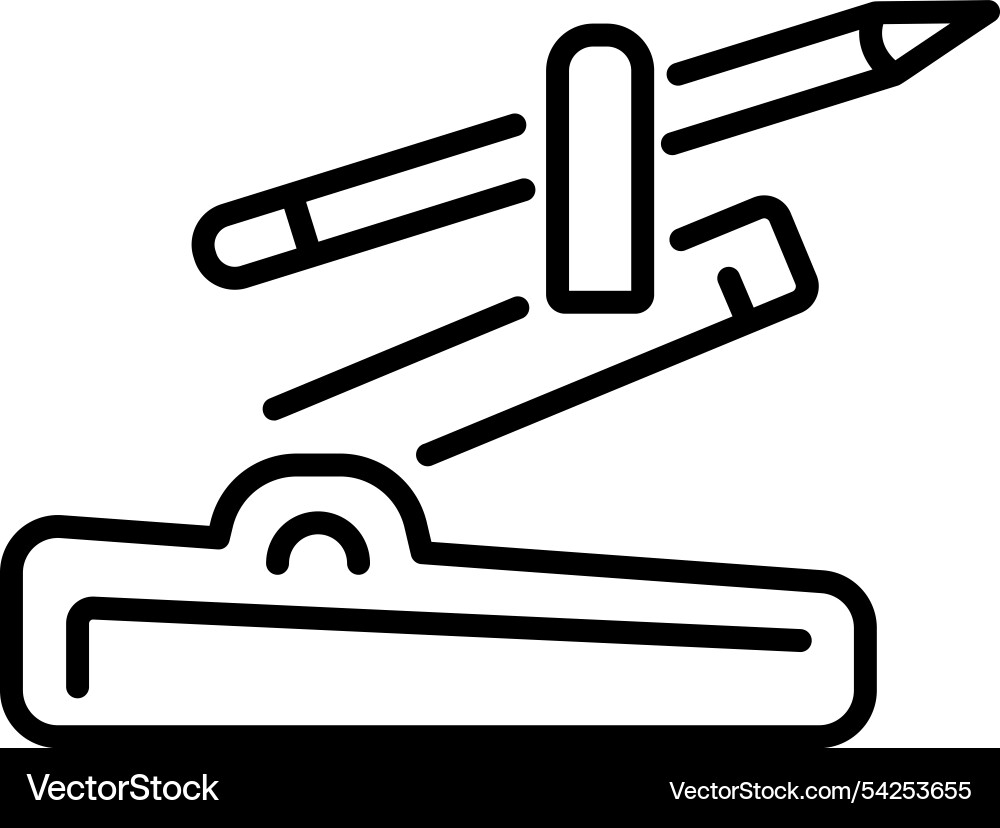 Radius tool Royalty Free Vector Image - VectorStock