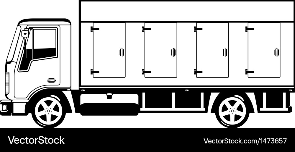 Truck Royalty Free Vector Image - VectorStock
