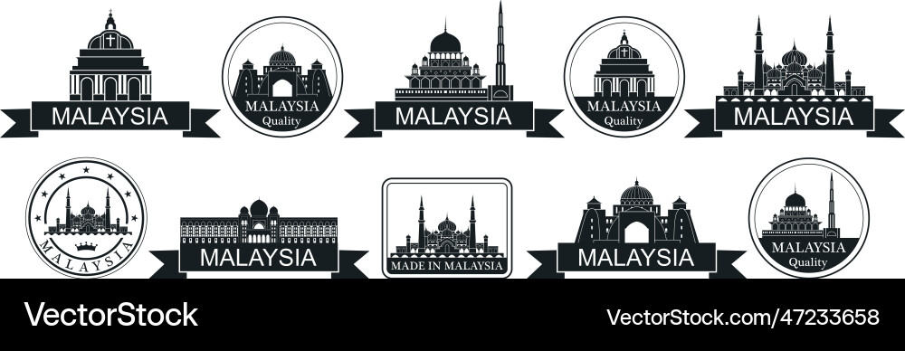 Malaysia Royalty Free Vector Image - VectorStock