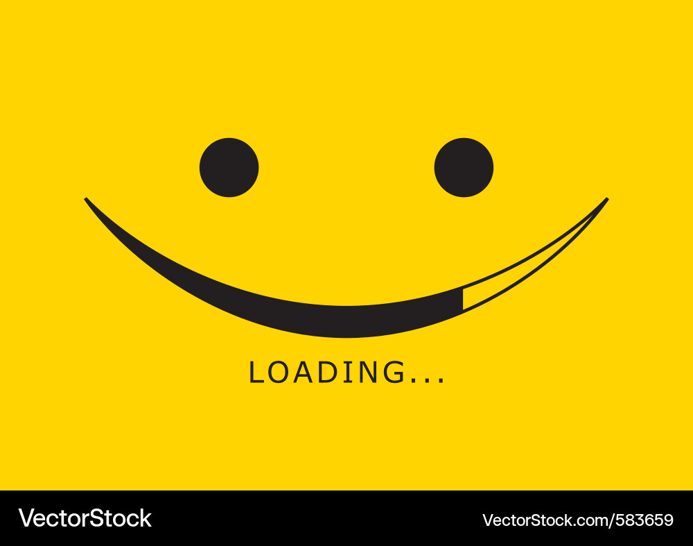 Smile face Royalty Free Vector Image - VectorStock