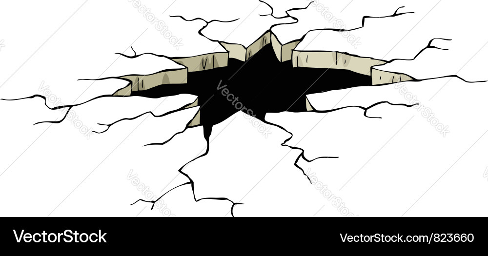 Hole Royalty Free Vector Image - VectorStock