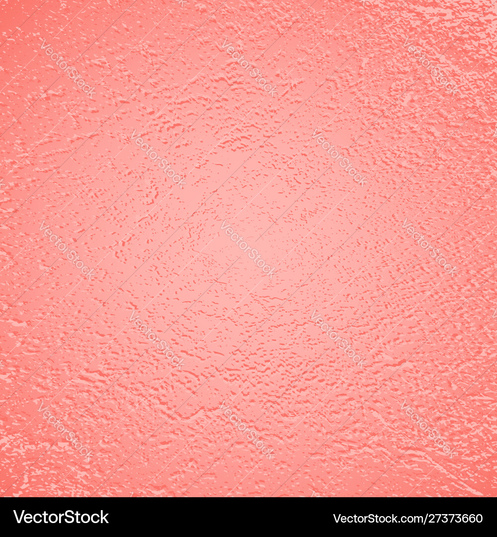 Living coral grunge rough texture Royalty Free Vector Image