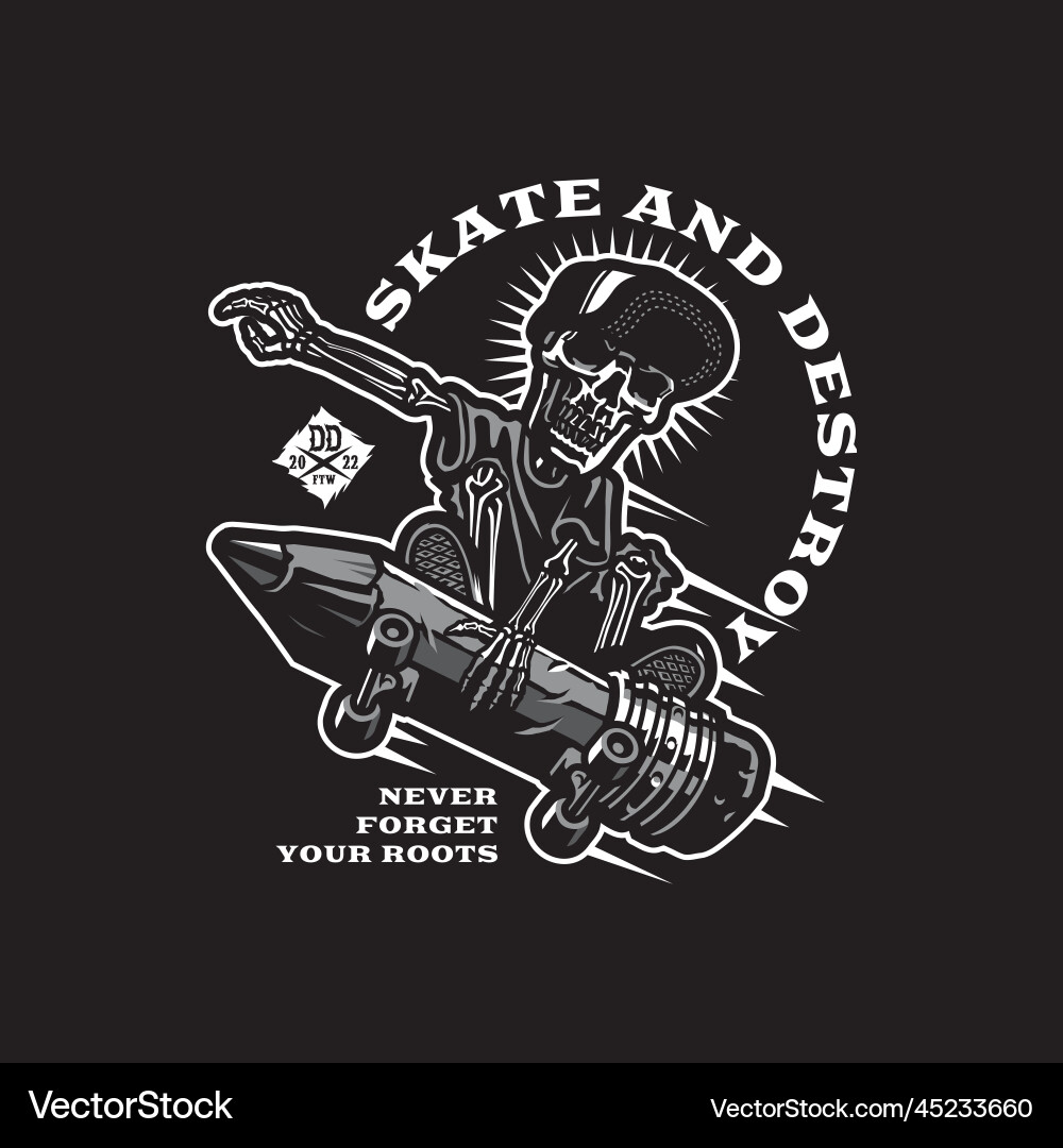 Skateboard Royalty Free Vector Image - VectorStock