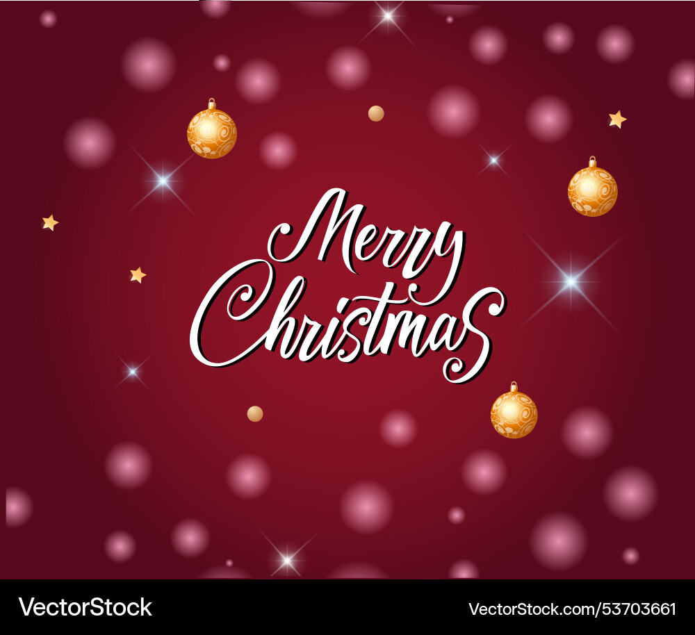 Gradient christmas background Royalty Free Vector Image