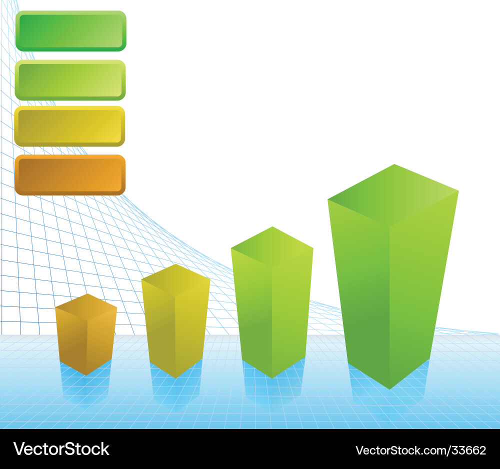 Profit Growth Chart Royalty Free Vector Image - VectorStock