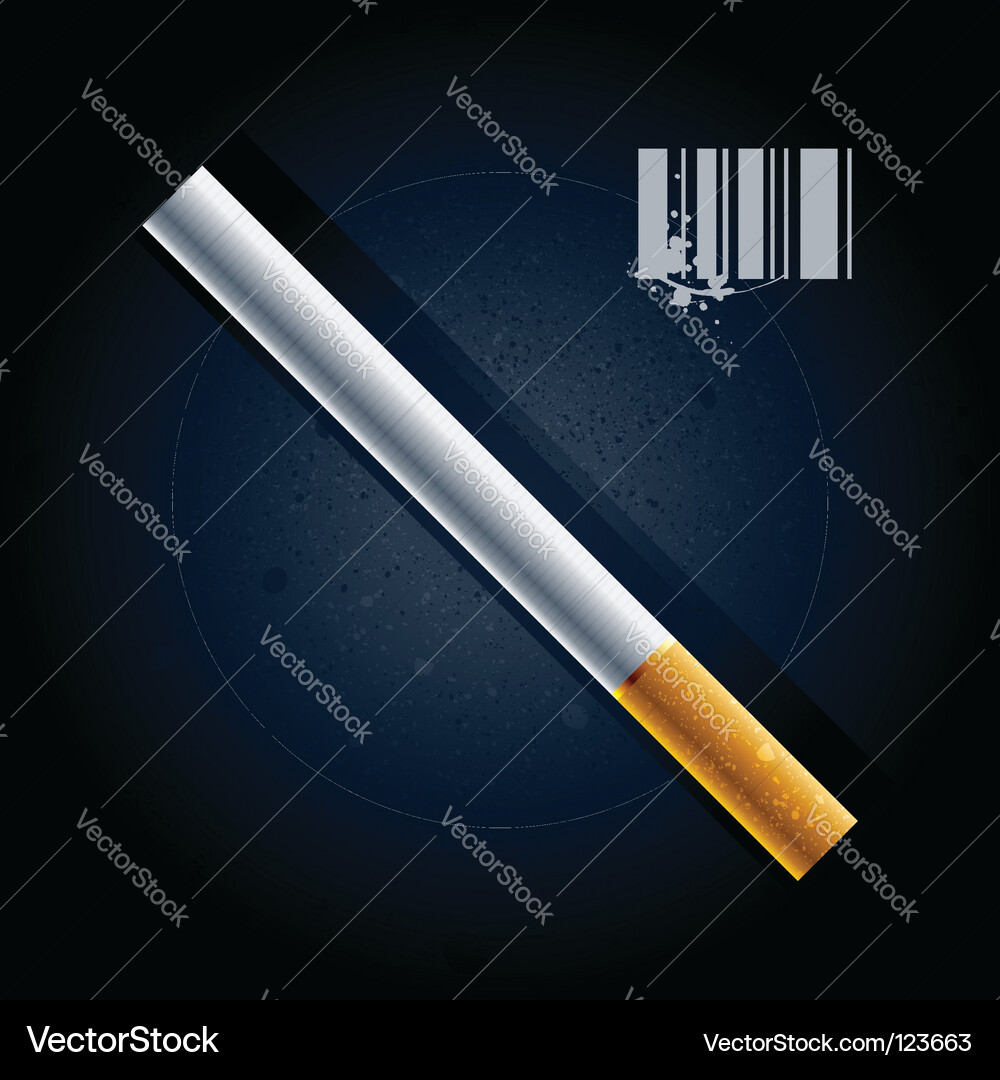 Cigarette Royalty Free Vector Image - VectorStock