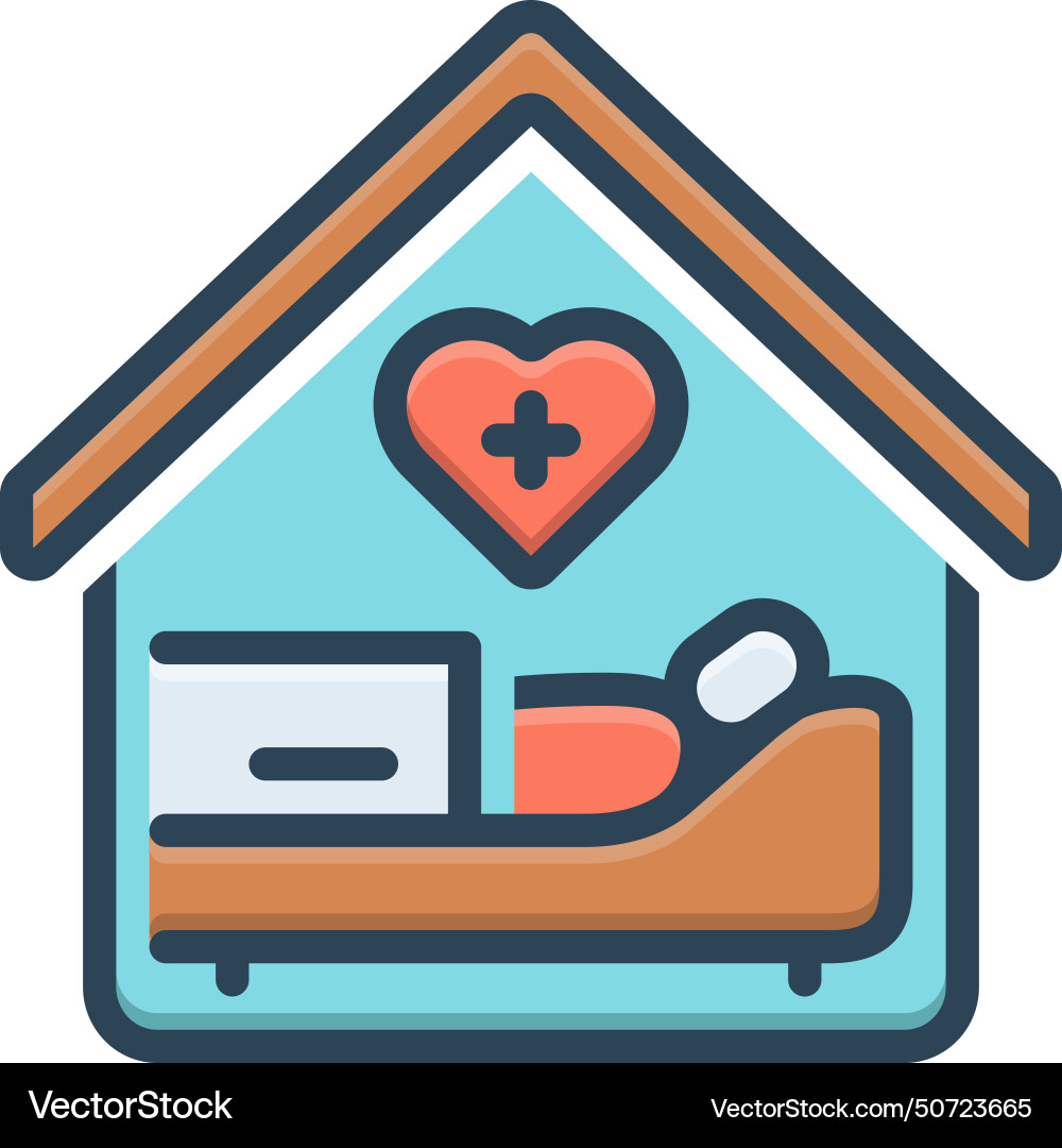 Hospice Royalty Free Vector Image - VectorStock