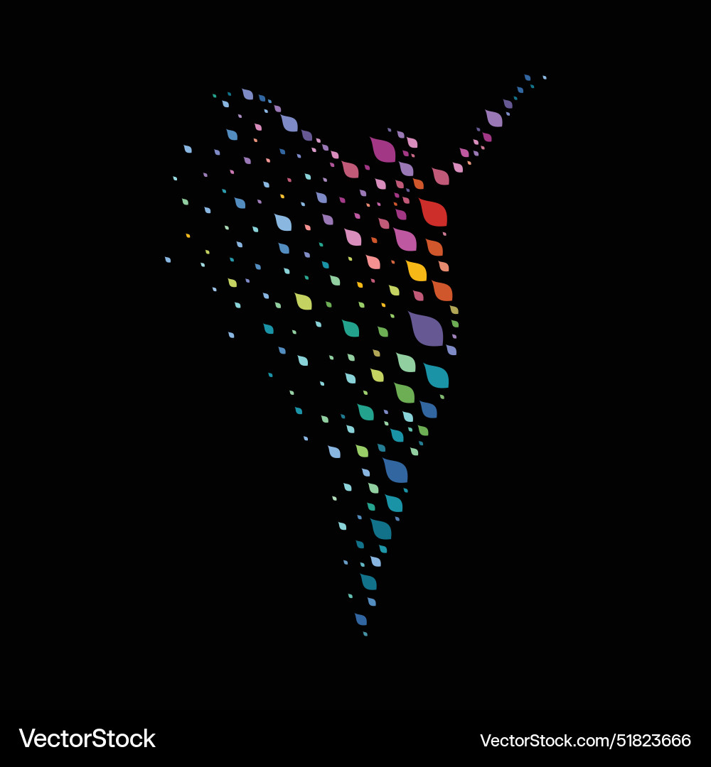 Abstract in modern gradient style graphic design Vector Image