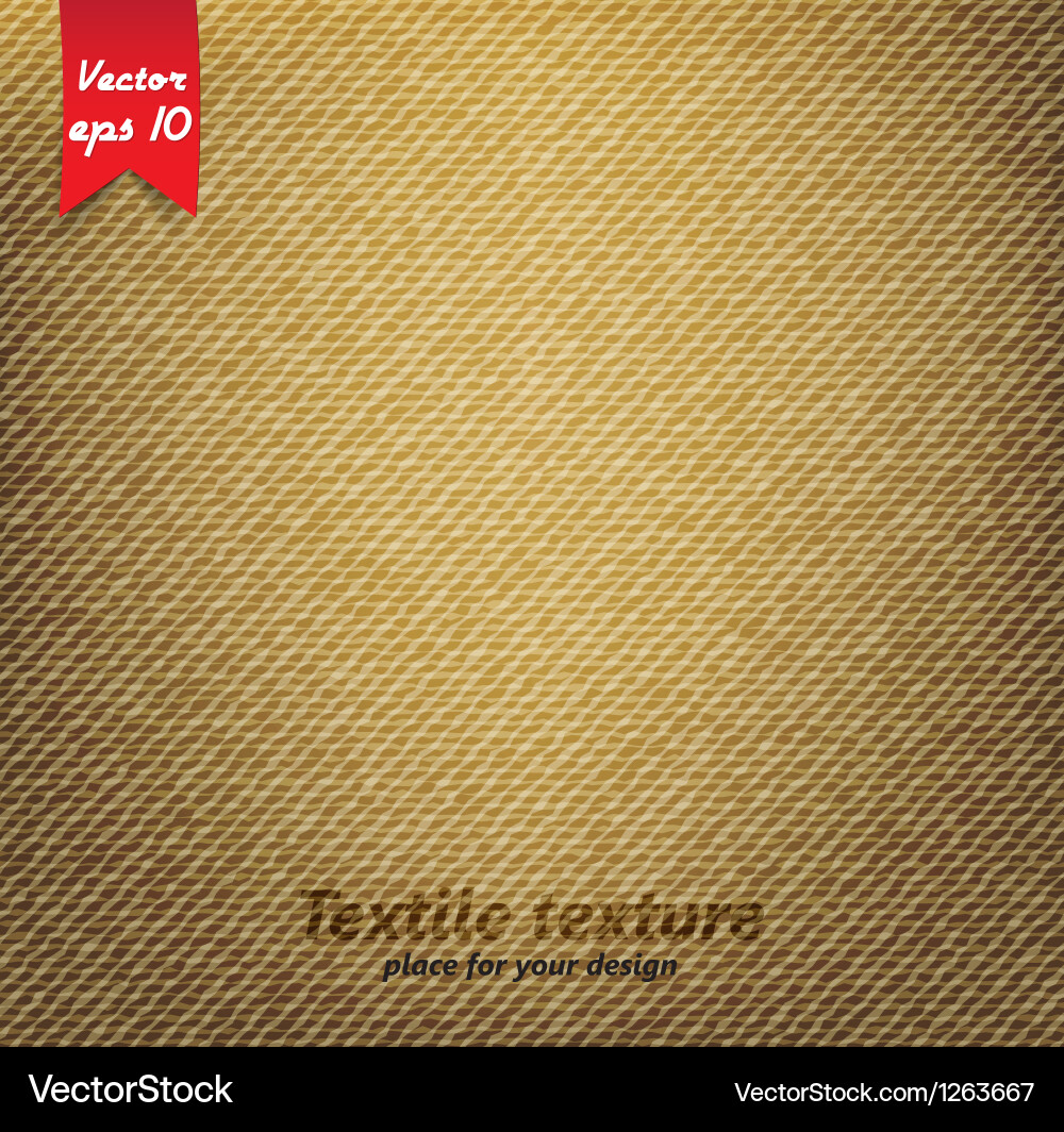 Textile texture Royalty Free Vector Image - VectorStock