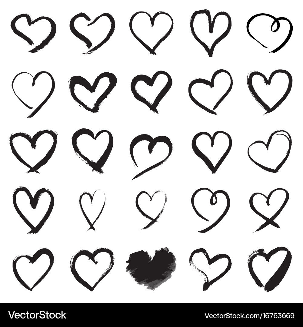 Heart Brush Vector Images (over 37,000)