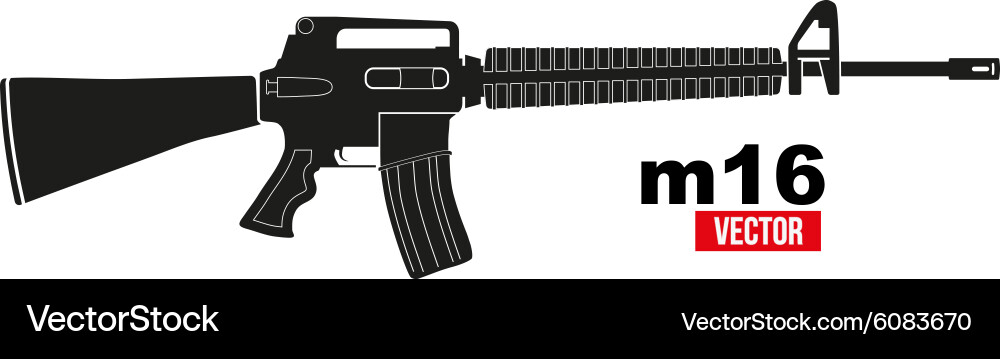 M16 Rifle Swat Vector Images (over 160)