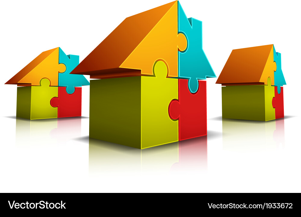 Houses Royalty Free Vector Image - VectorStock