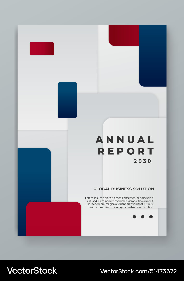 Red blue and white clean minimalist gradient Vector Image