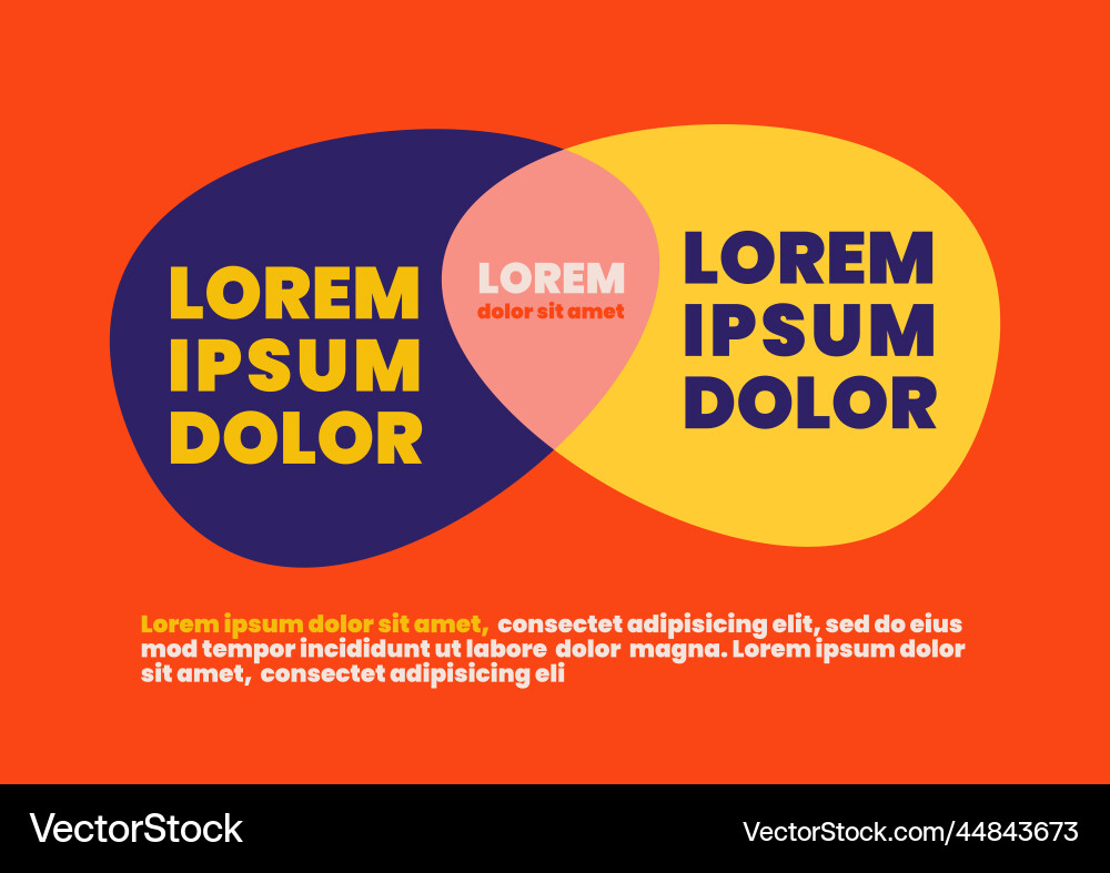 Free form template infographic Royalty Free Vector Image