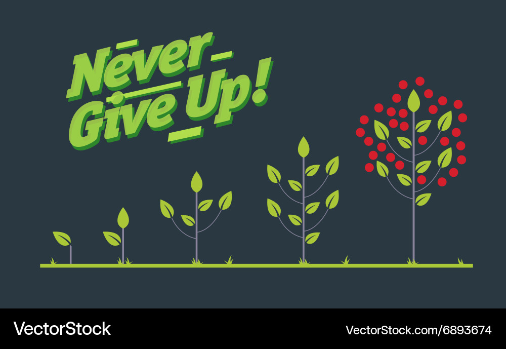 Infographic creative poster of the tree Royalty Free Vector