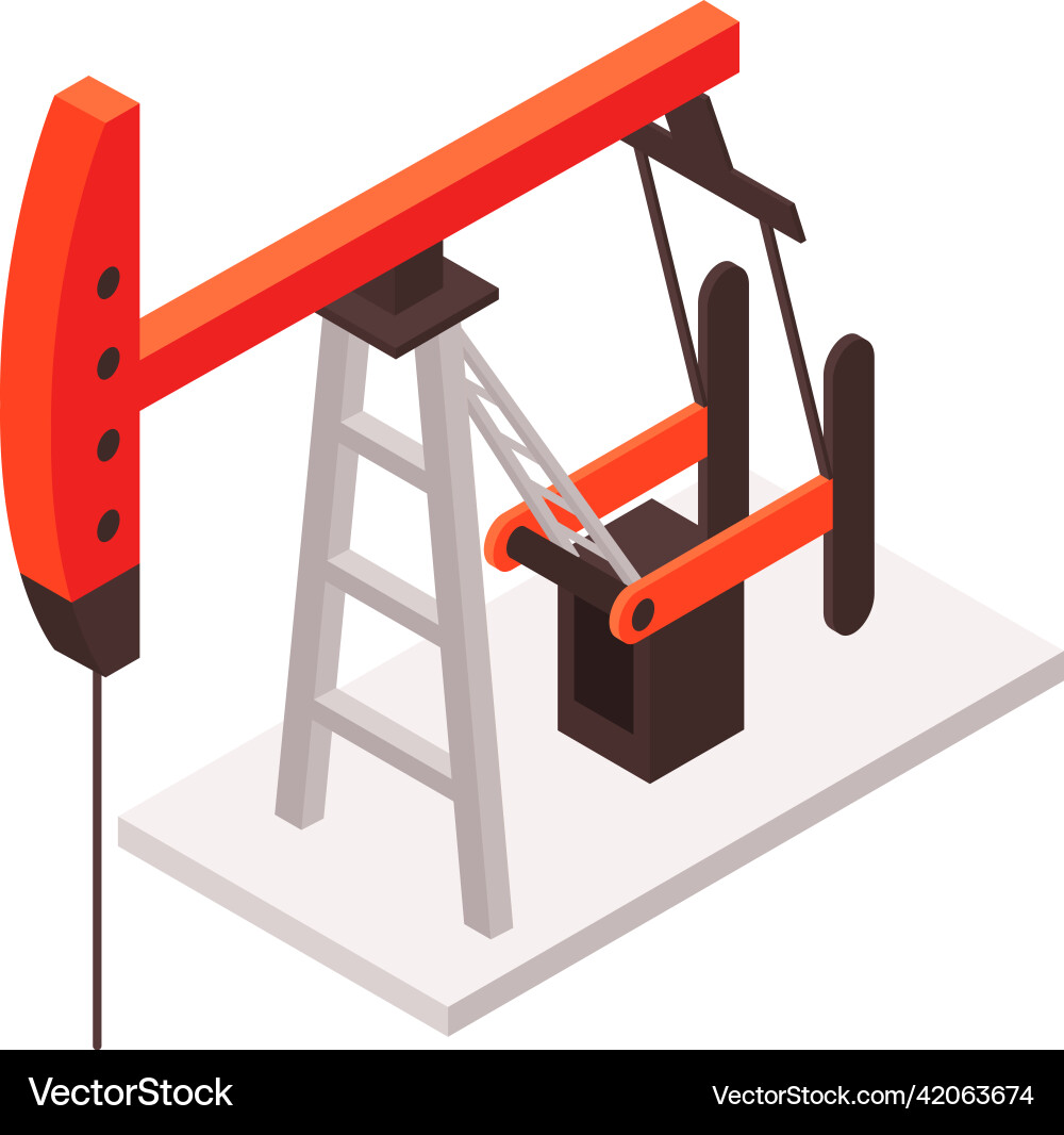 Oil derrick icon Royalty Free Vector Image - VectorStock