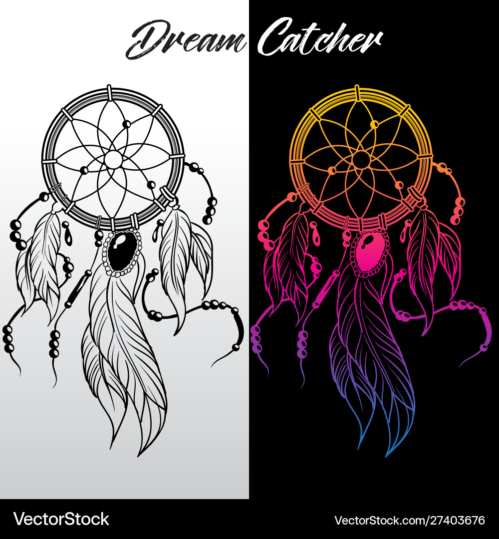 Dream catcher icon 06 Royalty Free Vector Image