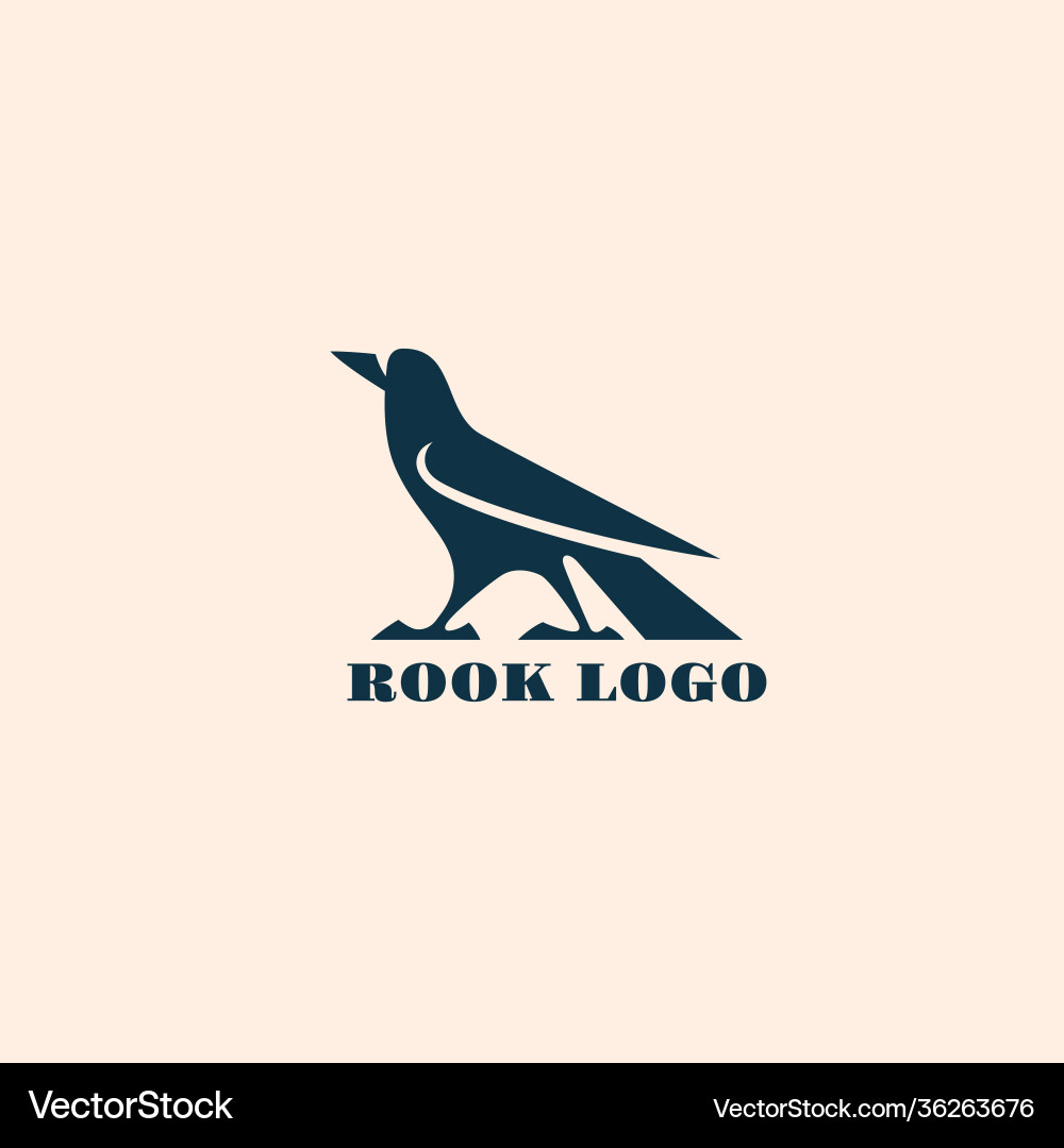 Rook Logo Template Royalty Free Vector Image - VectorStock