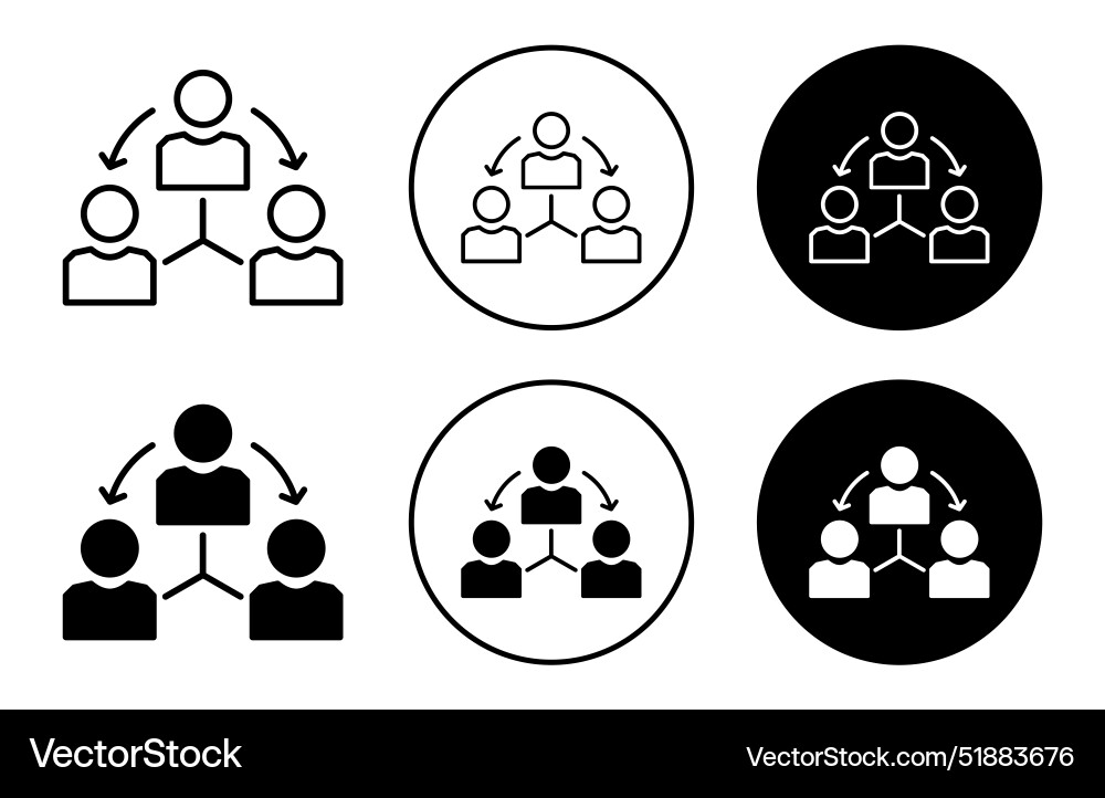 Third party icon Royalty Free Vector Image - VectorStock