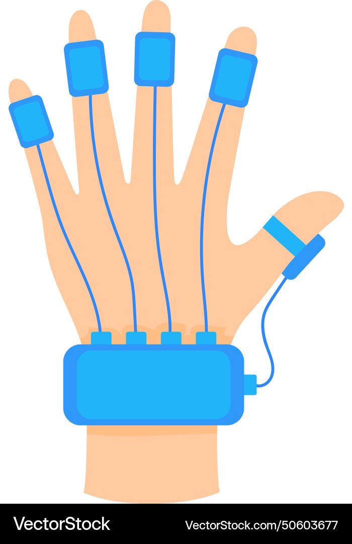 Augmented reality simulator Royalty Free Vector Image