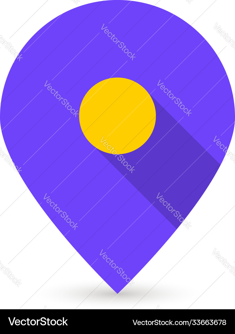 Map location icon like geotag logo Royalty Free Vector Image