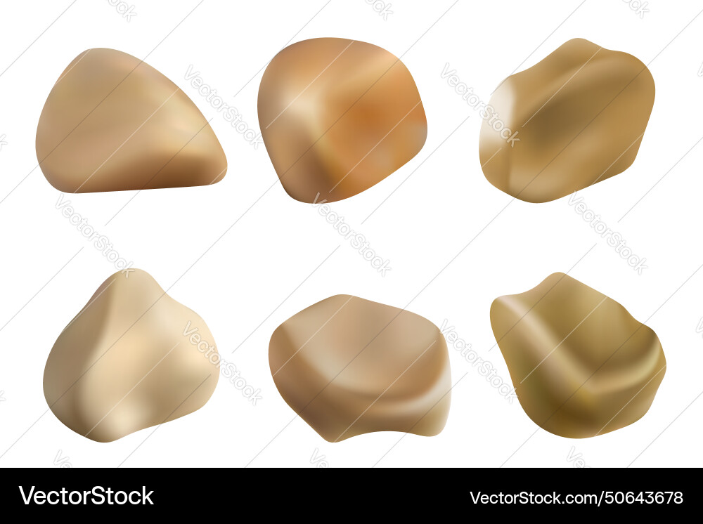Natural stone for various designs Royalty Free Vector Image