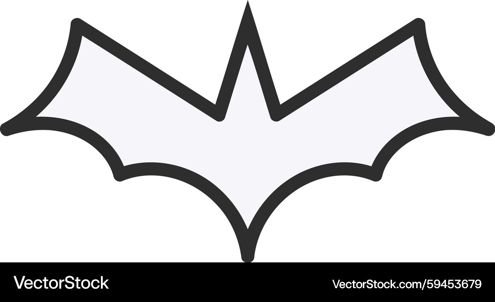 Simple Batman Bat Symbol Logo – Royalty-Free Vector | VectorStock