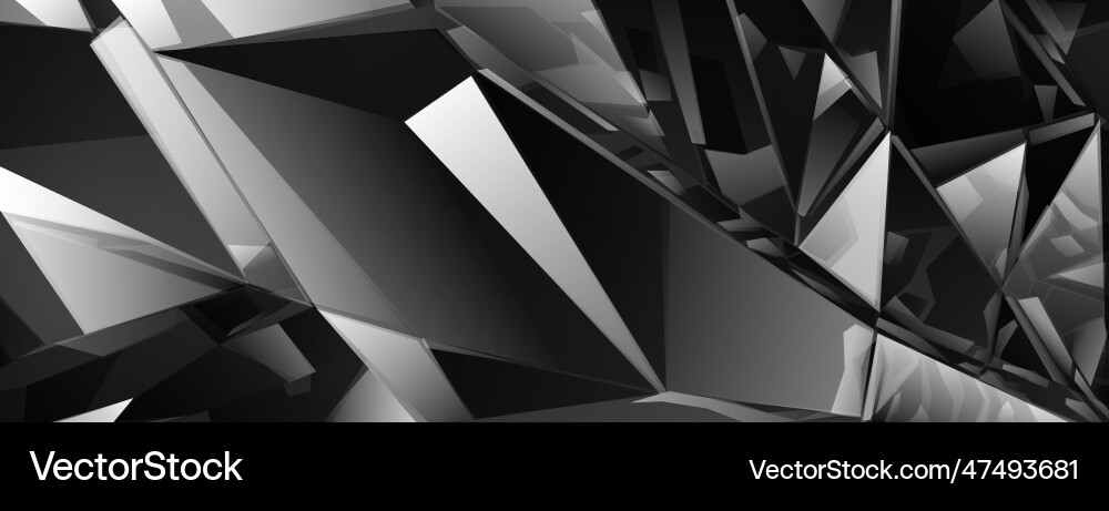 Abstract crystal background Royalty Free Vector Image