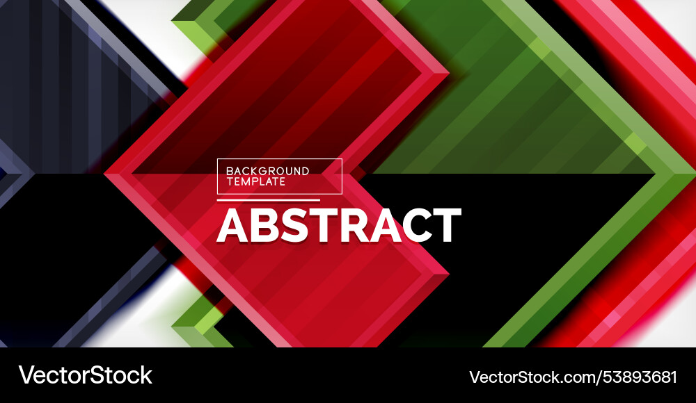 Arrow geometric abstract background Royalty Free Vector