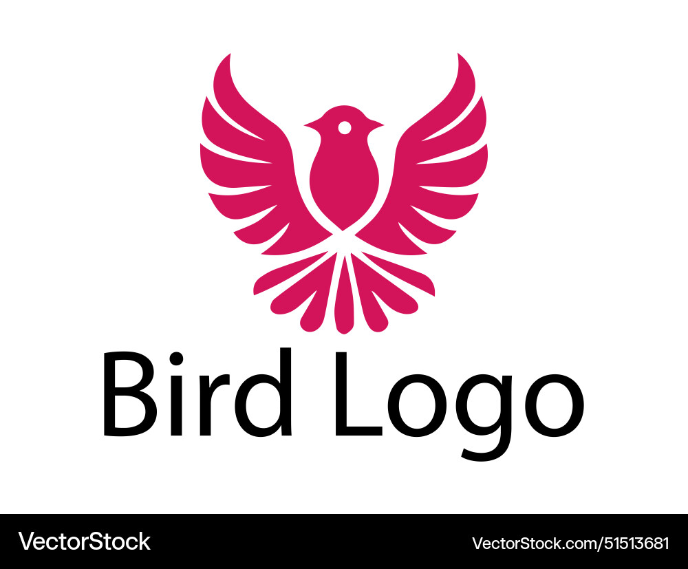Bird logo Royalty Free Vector Image - VectorStock